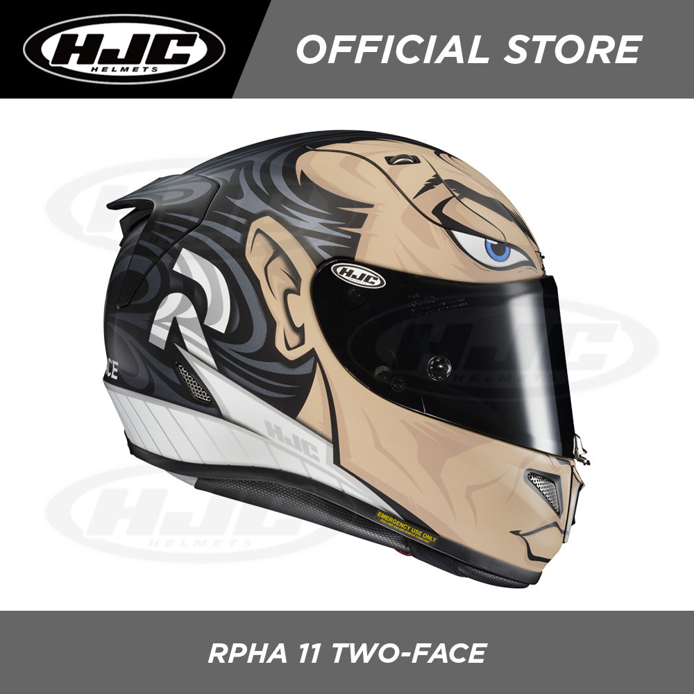 HJC Helmets RPHA 11 Two Face MC1SF – TRIUMPH JT MNL