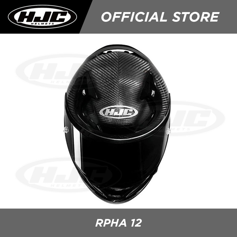 HJC Helmets RPHA 12 Carbon Black – TRIUMPH JT MNL