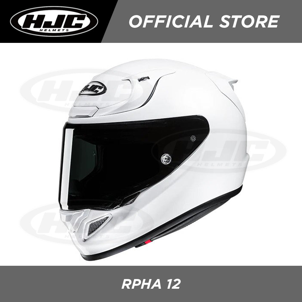 HJC Helmets RPHA 12 Pearl White – TRIUMPH JT MNL