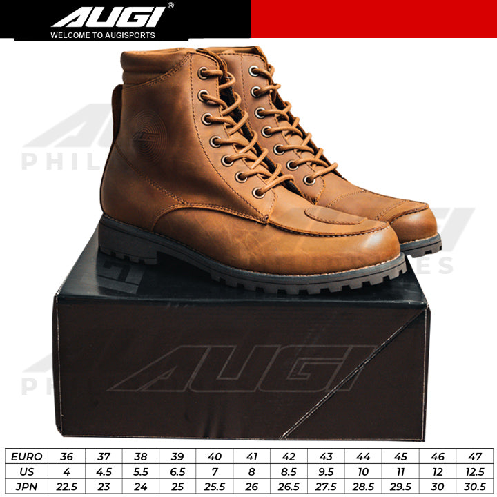 AUGI Urban Boots AU-1 Brown – TRIUMPH JT MNL