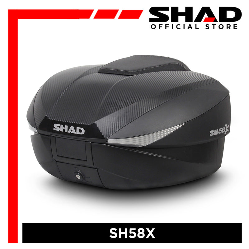 SHAD Motorcycle Box SH58X Black Carbon – TRIUMPH JT MNL