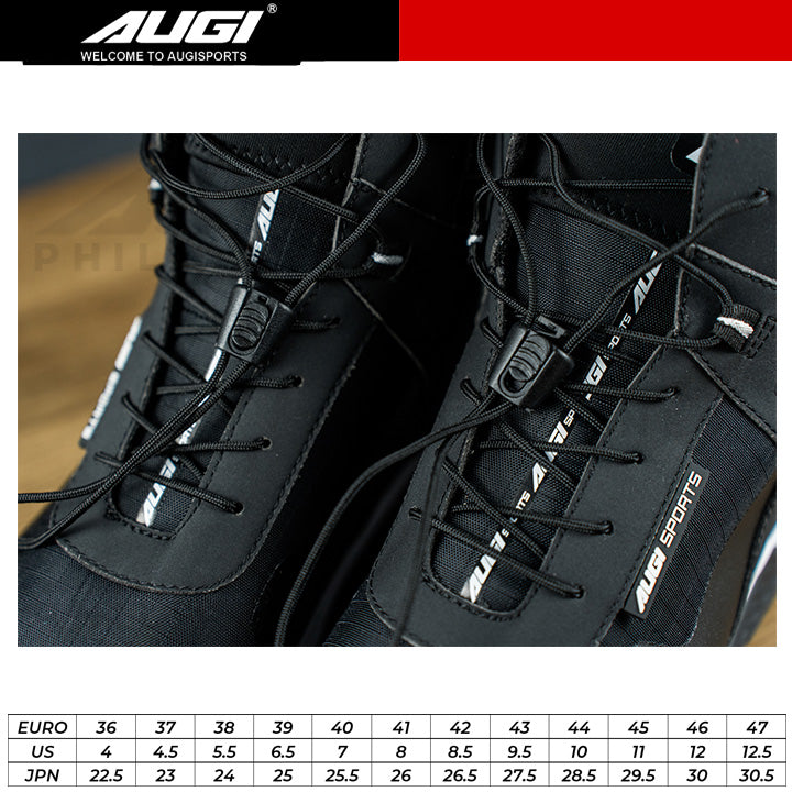 AUGI Riding Boots AS-2 Black – TRIUMPH JT MNL