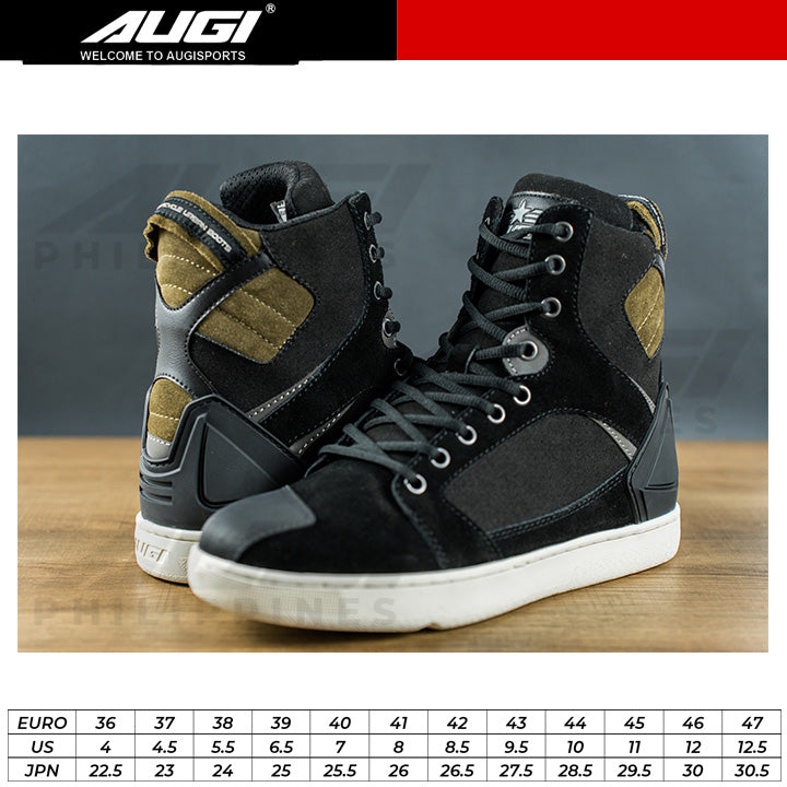 AUGI Urban Boots AU-10 Black Khaki – TRIUMPH JT MNL