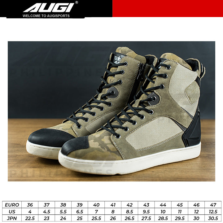 AUGI Urban Boots AU-10 Black Grey – TRIUMPH JT MNL