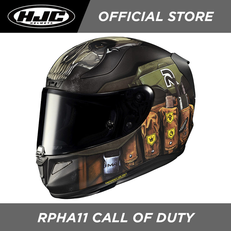 HJC Helmets RPHA 11 Ghost Call of Duty – TRIUMPH JT MNL