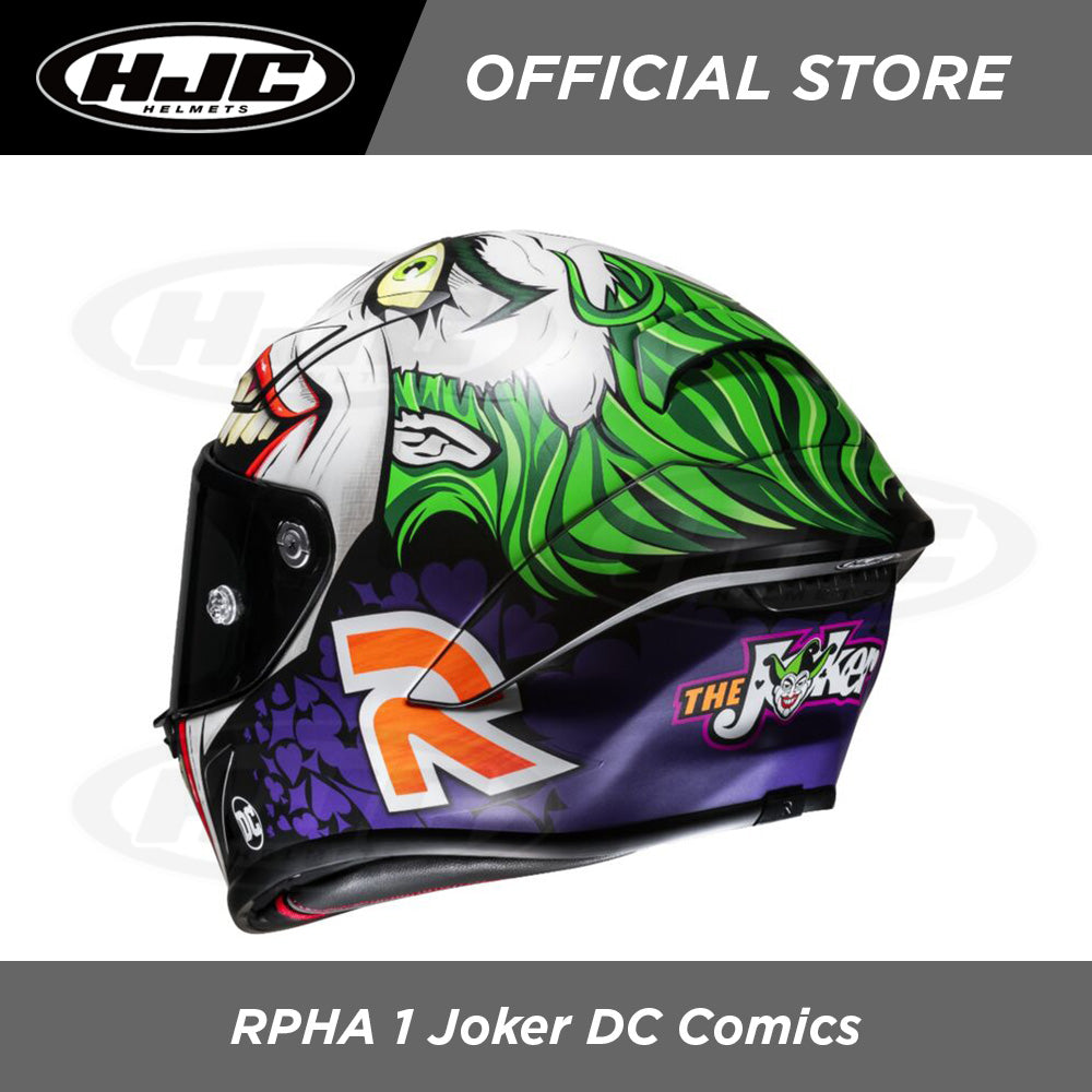 HJC Helmets RPHA 1 Joker DC Comics MC48SF – TRIUMPH JT MNL
